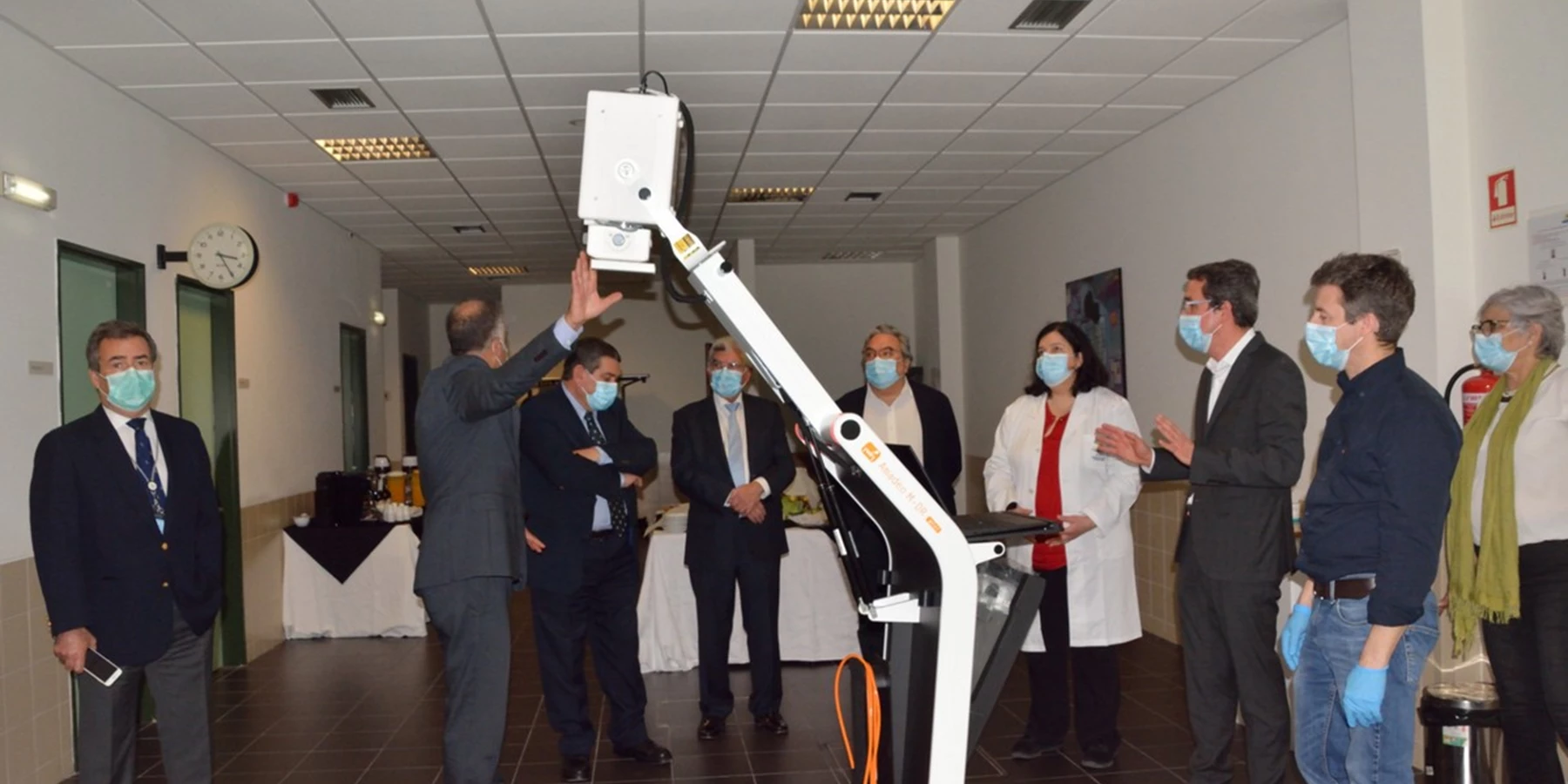 Vanguard Properties Delivers Digital Portable X-Ray Machine
