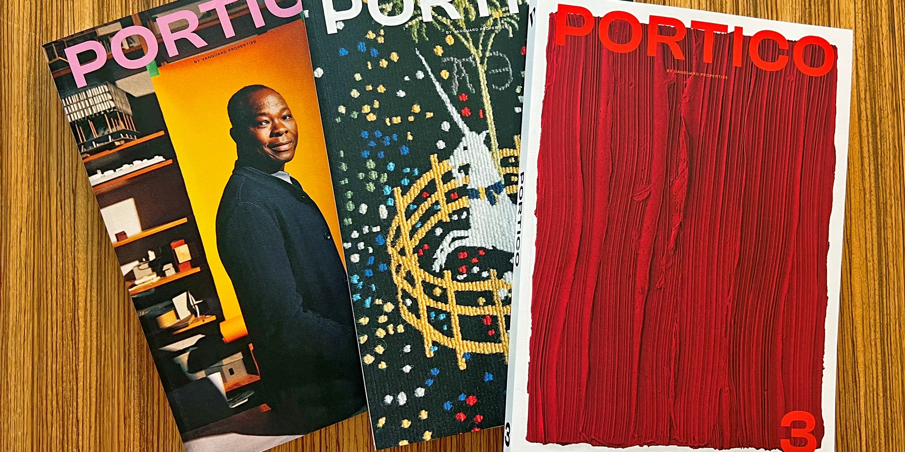 The latest issue of "Portico" magazine is full of surprises